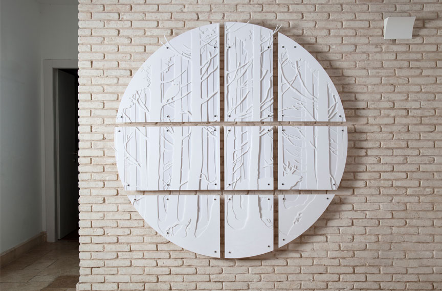 Forest Radial Window | StudioKnob